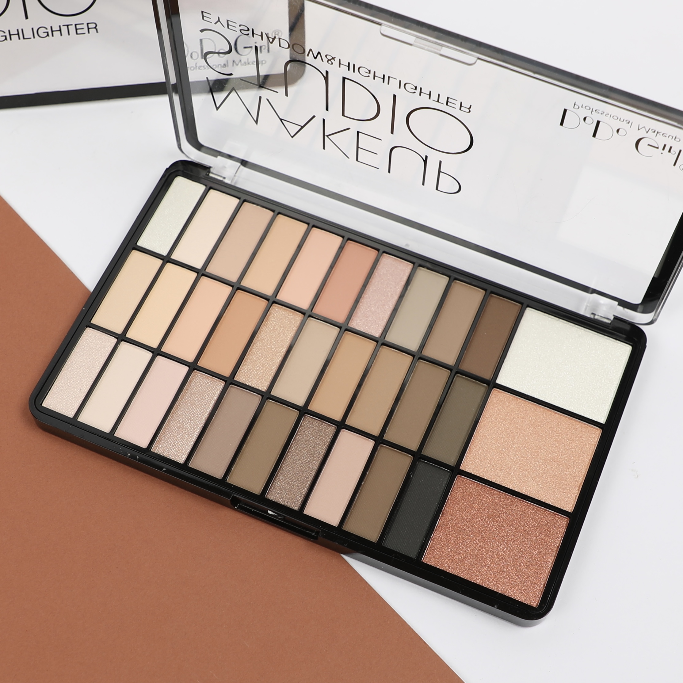 NEW 33 COLORS MAKE UP PALETTE DODO GIRL EYESHADOW STUDIO - Smile Fashion JO