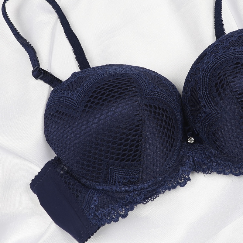 LACE MESH DETAIL POSH BRA