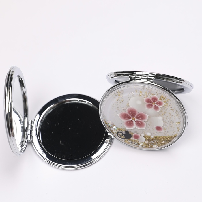 GLITTER MINI POCKET MIRROR - Smile Fashion JO