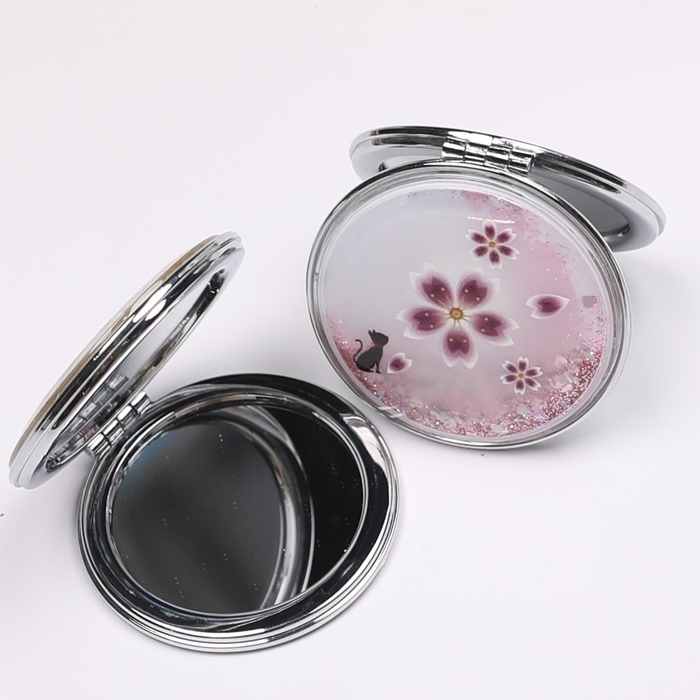 GLITTER MINI POCKET MIRROR – SmileFashionJO