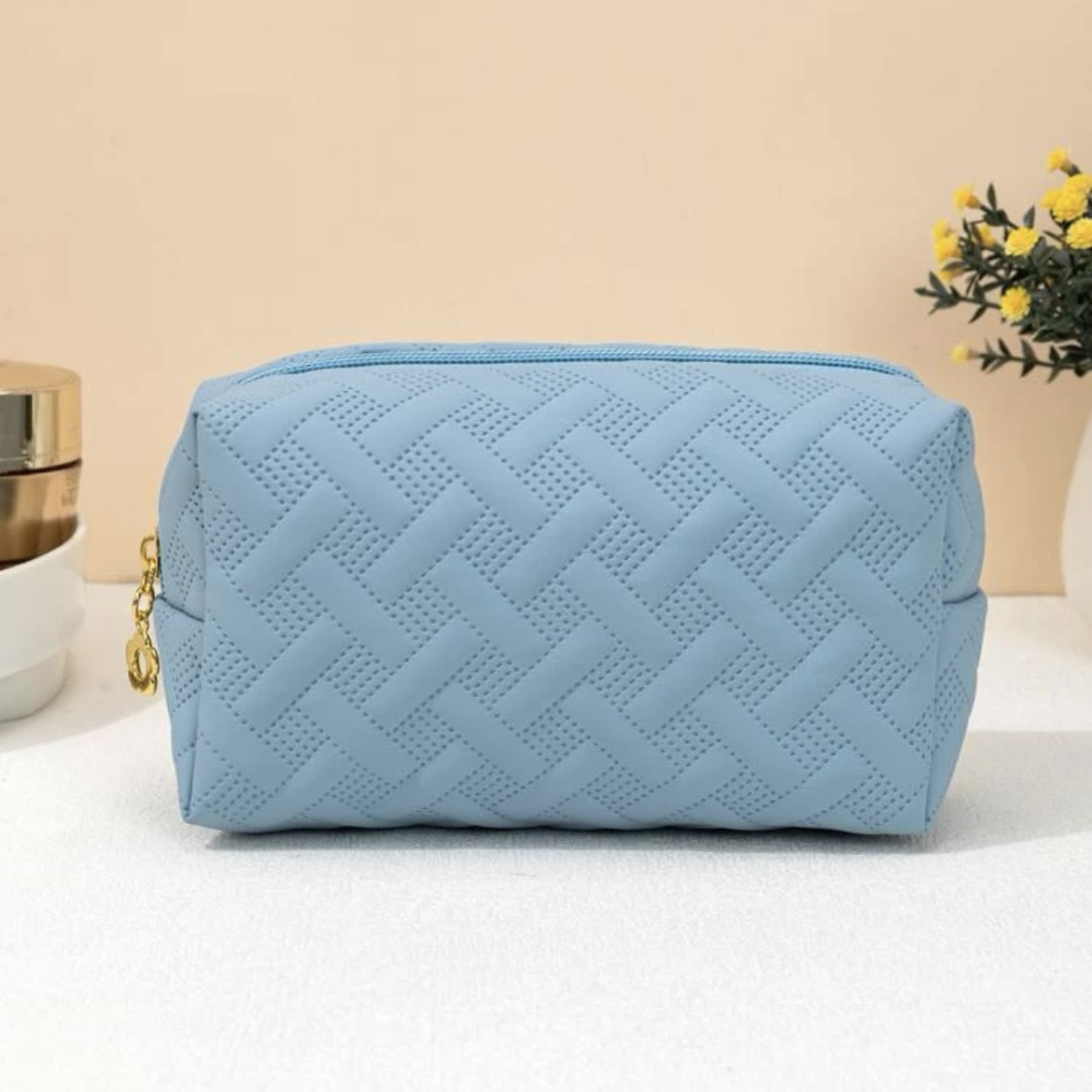 RECTANGULAR MAKEUP BAG - Smile Fashion JO