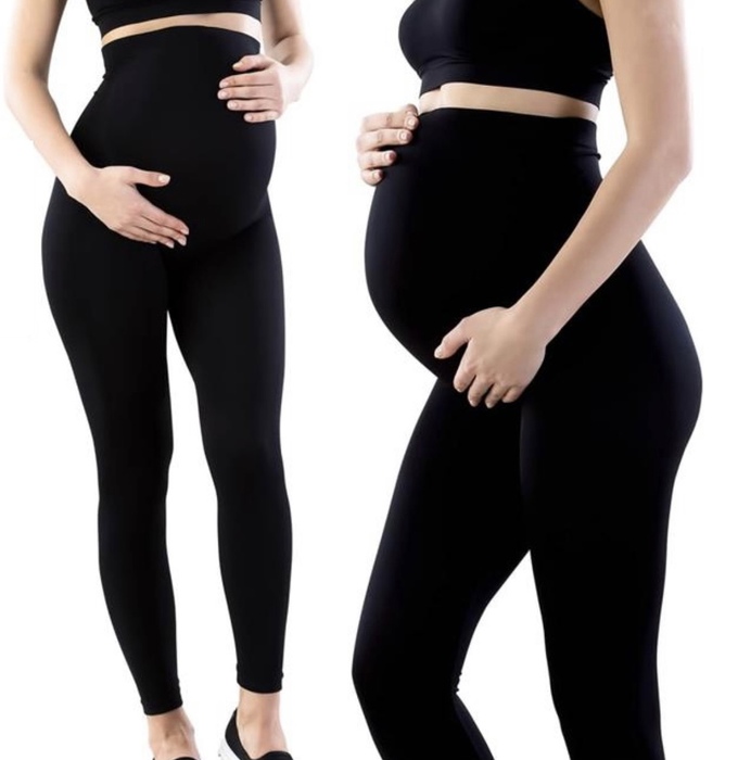 SIYAH EMAY HAMILE TAYT - Smile Fashion JO